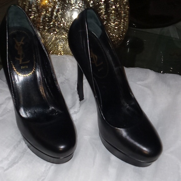 Yves Saint Laurent | Shoes | Yes Saint Laurent High Heel Black ...